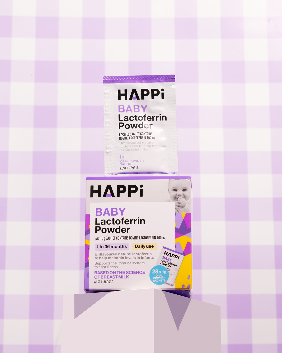HAPPI Baby Lactoferrin Powder · Happi Health